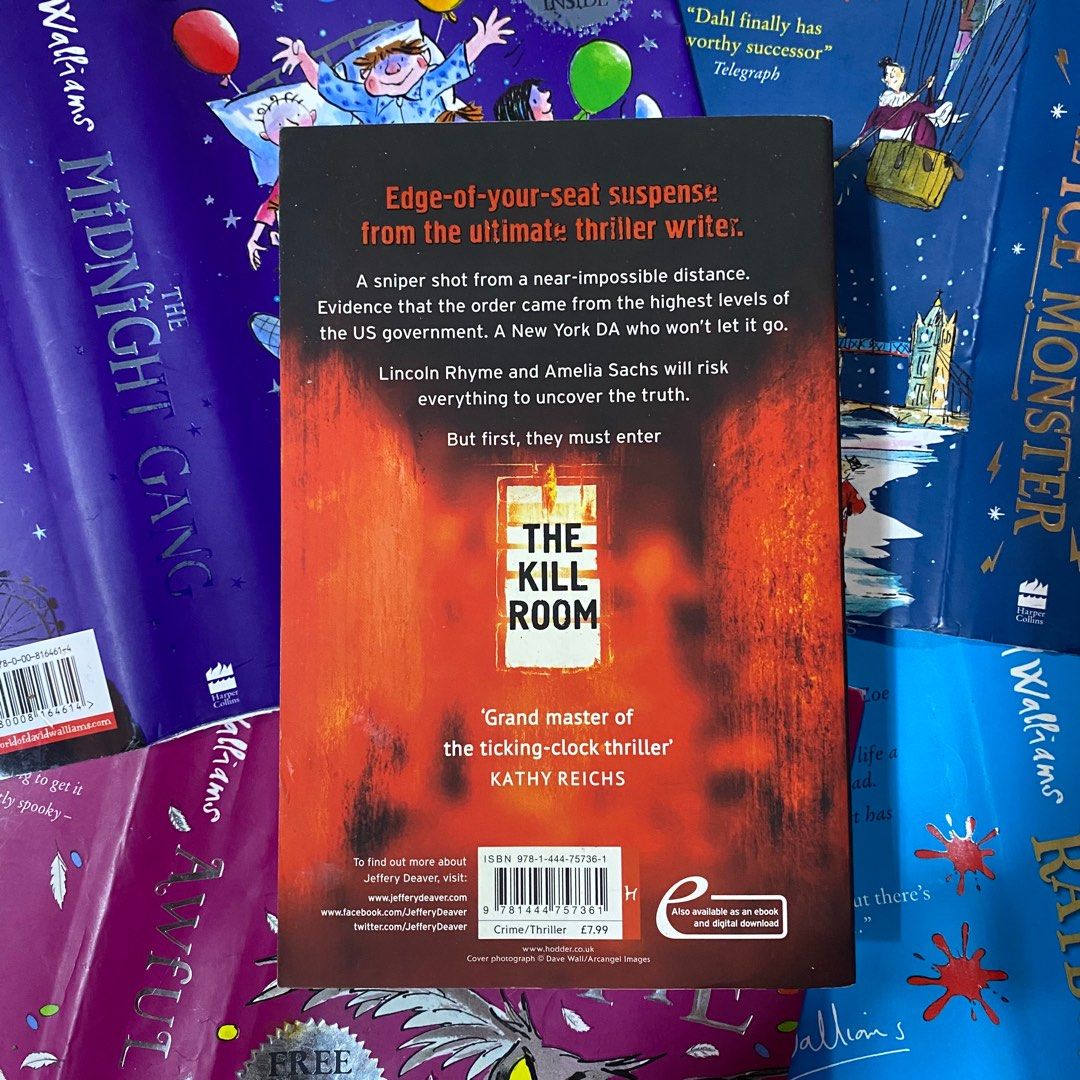 The Kill Room by Jeffery Deaver, Hobbies & Toys, Books & Magazines ...