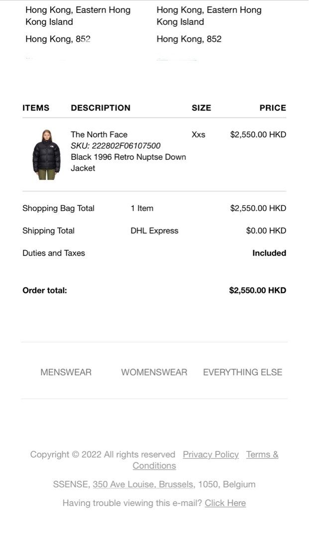 The North Face - Black 1996 Retro Nuptse Down Jacket, 男裝, 外套及戶外衣服 ...