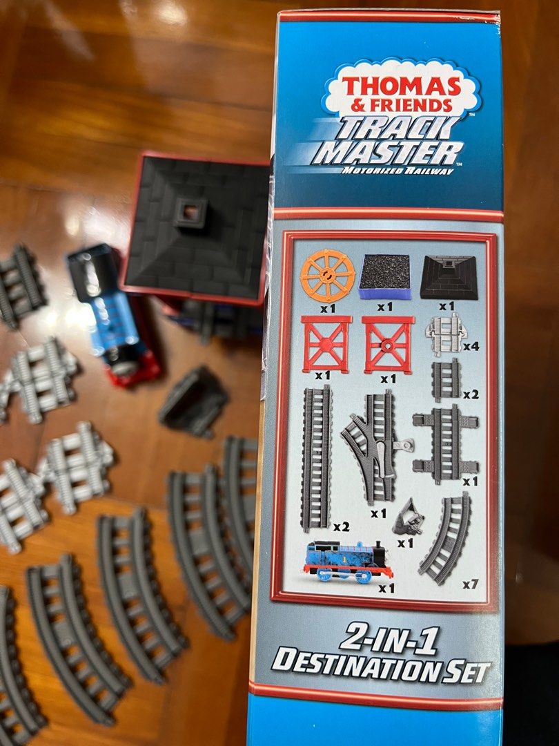 Thomas & Friends Track Master Motorized Railway 2-IN-1 Destination Set ...