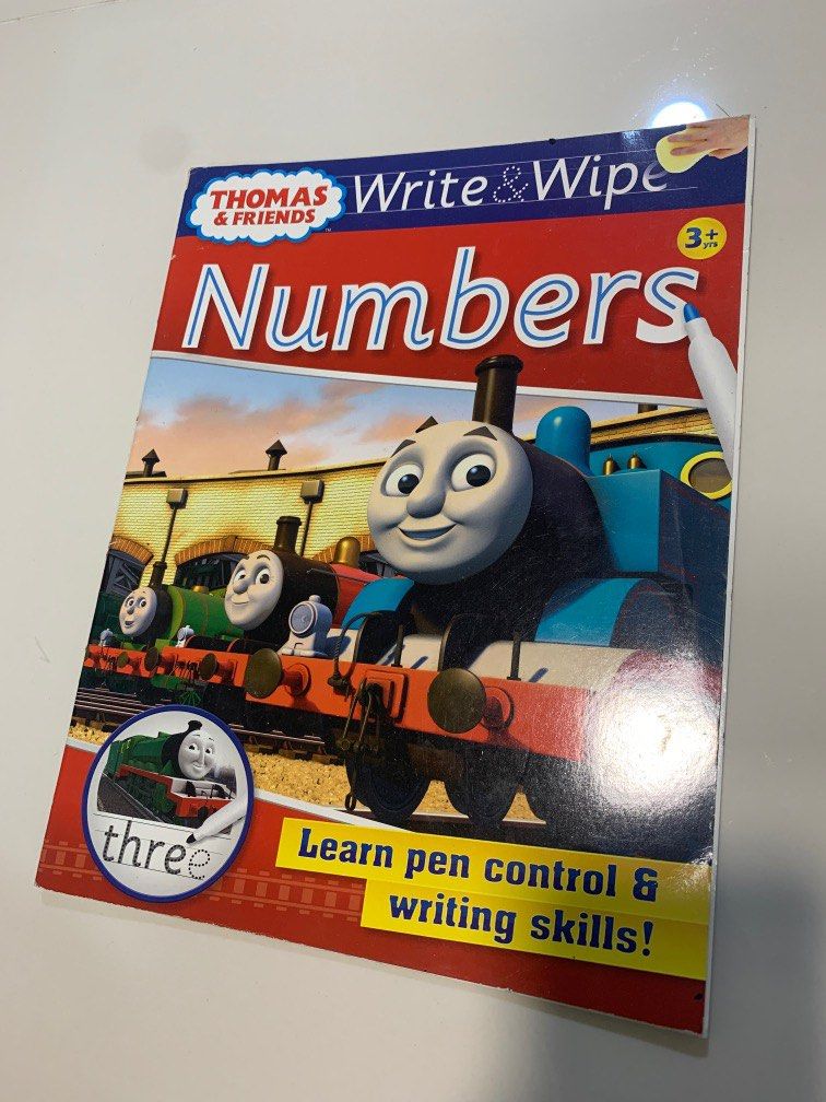 thomas the train write and wipe, Hobbies & Toys, Books & Magazines ...