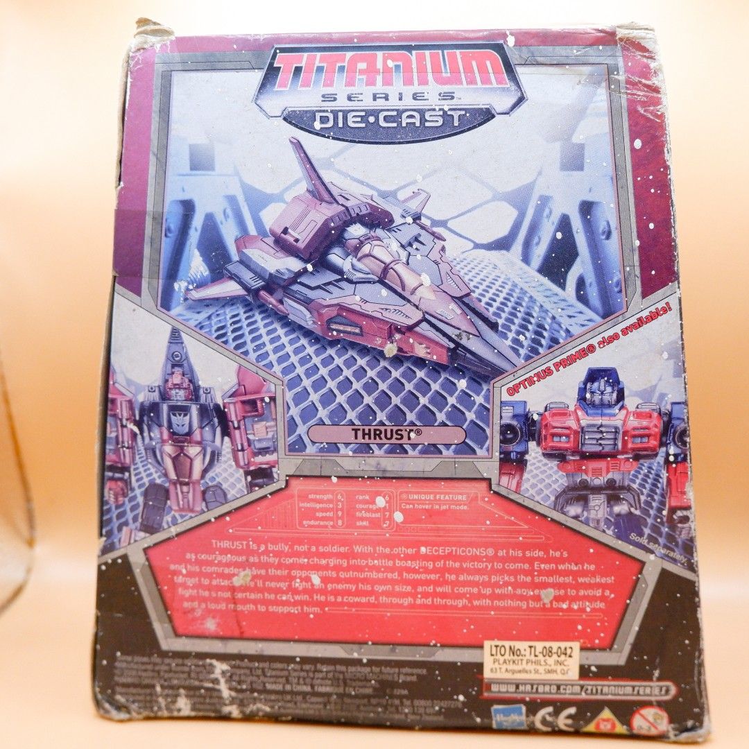 Titanium Die cast Thrust, Hobbies & Toys, Toys & Games on Carousell