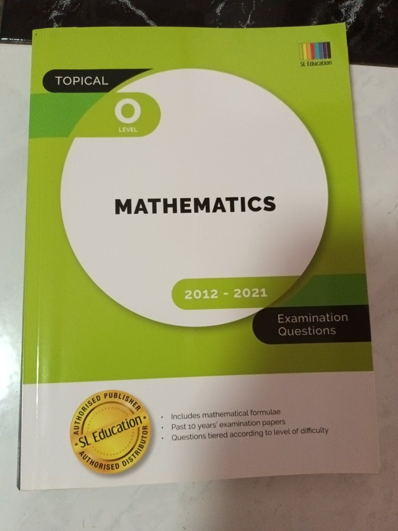 topical O level mathematics, Hobbies & Toys, Books & Magazines ...