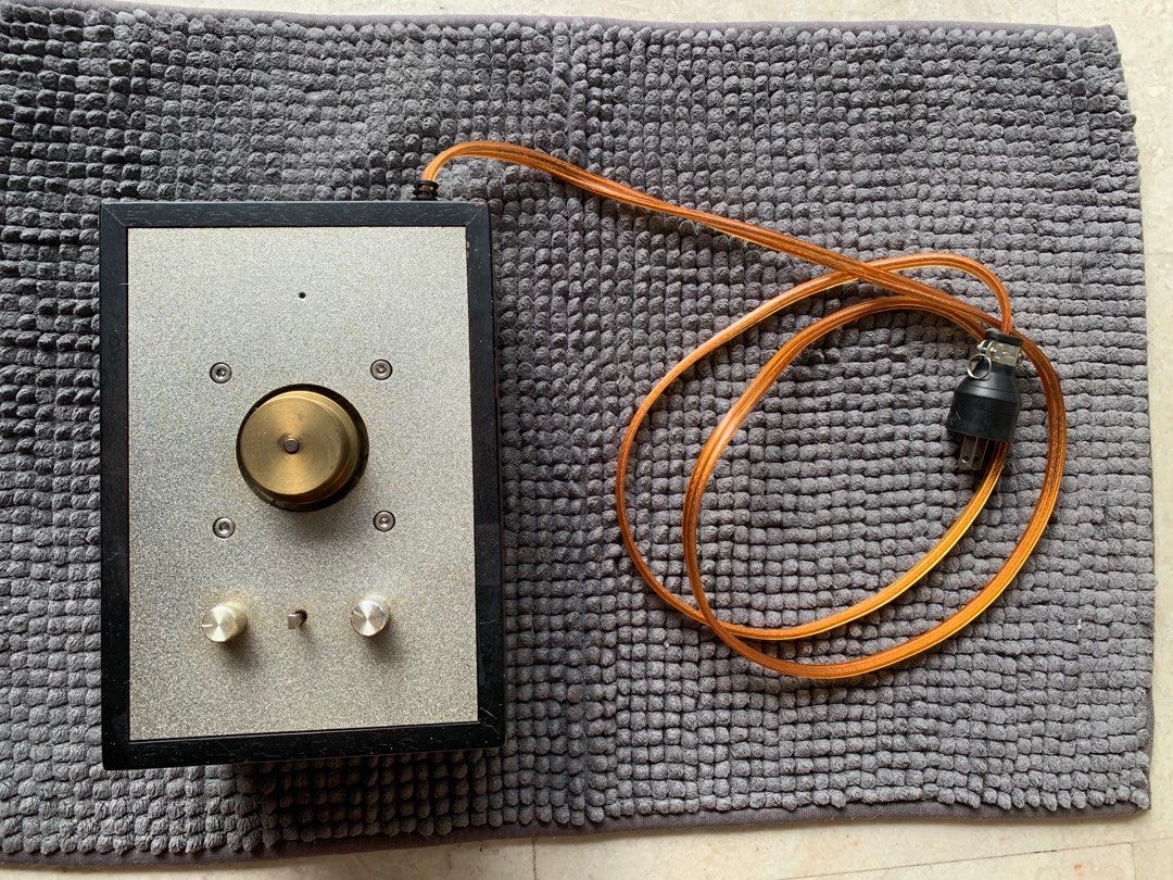 Turntable external motor pod, Audio, Other Audio Equipment on Carousell