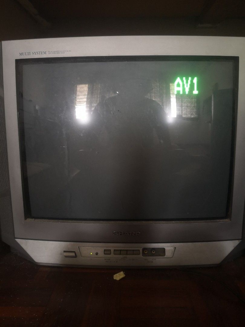 TV lama Sharp Old TV 15inch", TV & Home Appliances, TV & Entertainment ...
