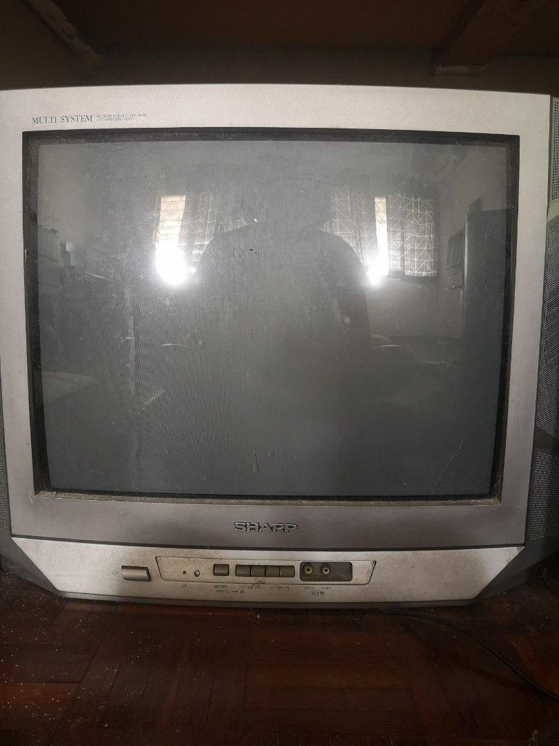 TV lama Sharp Old TV 15inch", TV & Home Appliances, TV & Entertainment ...