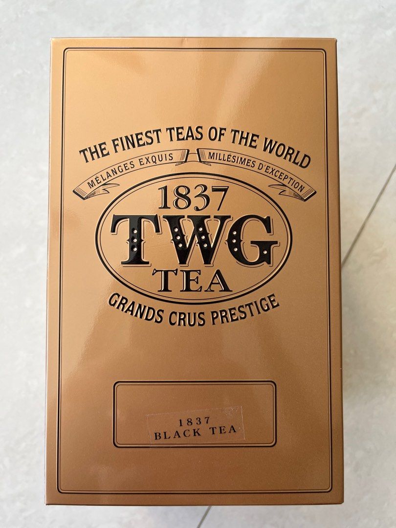 TWG Black Tea 1837 Loose Tea, Food & Drinks, Beverages on Carousell