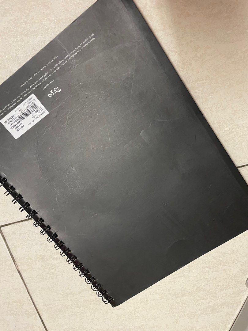 Typo Anatomy note book A4 size, Hobbies & Toys, Books & Magazines ...