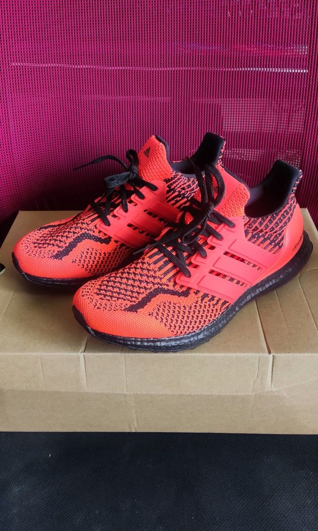 Ultraboost 5.0 Solar Red, Men's Fashion, Footwear, Sneakers on Carousell
