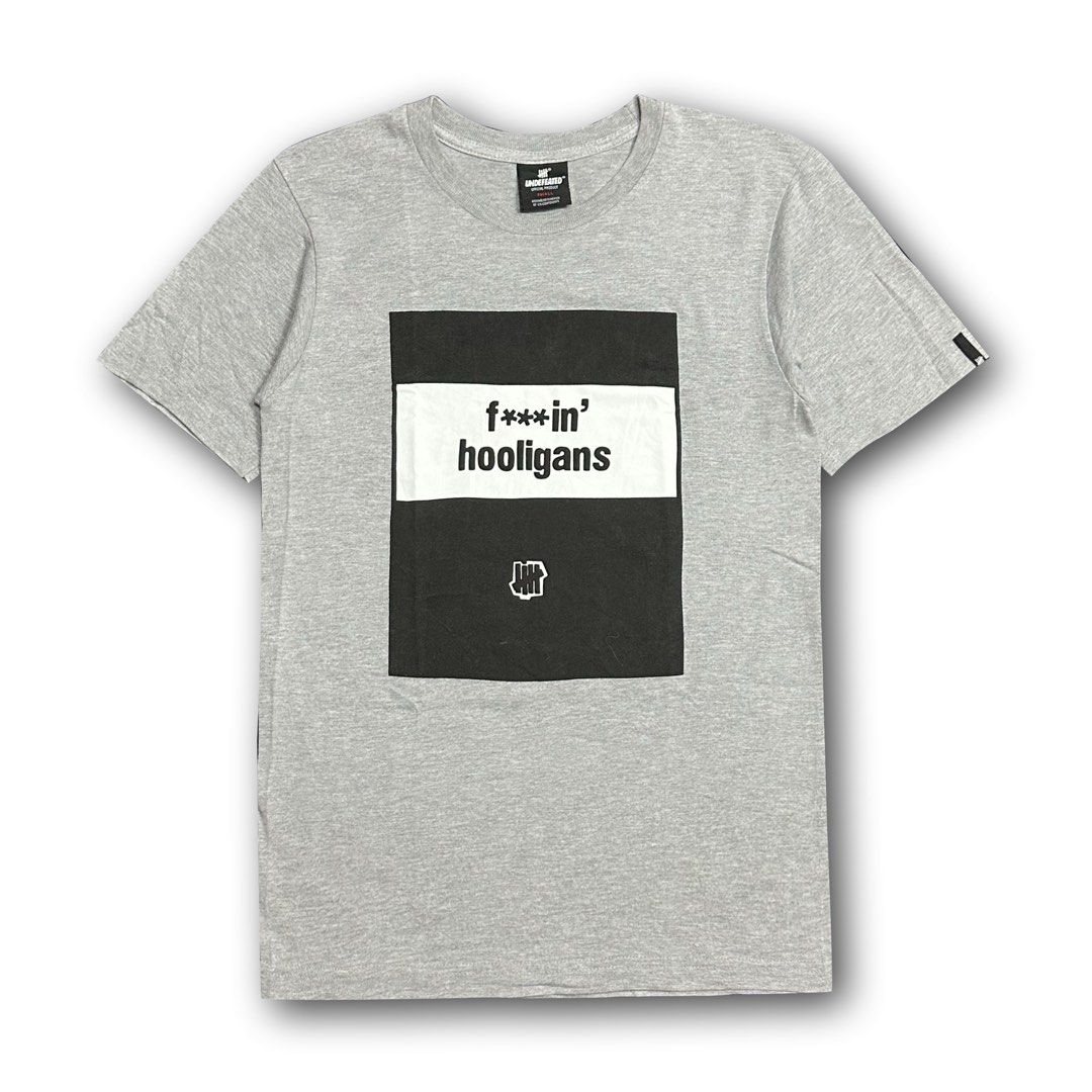 Undefeated x f***in' hooligans shirt, Men's Fashion, Tops & Sets ...