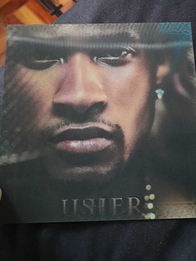 USHER Album Cover Only - No CD/Inlay, Hobbies & Toys, Music & Media, CDs & DVDs on Carousell