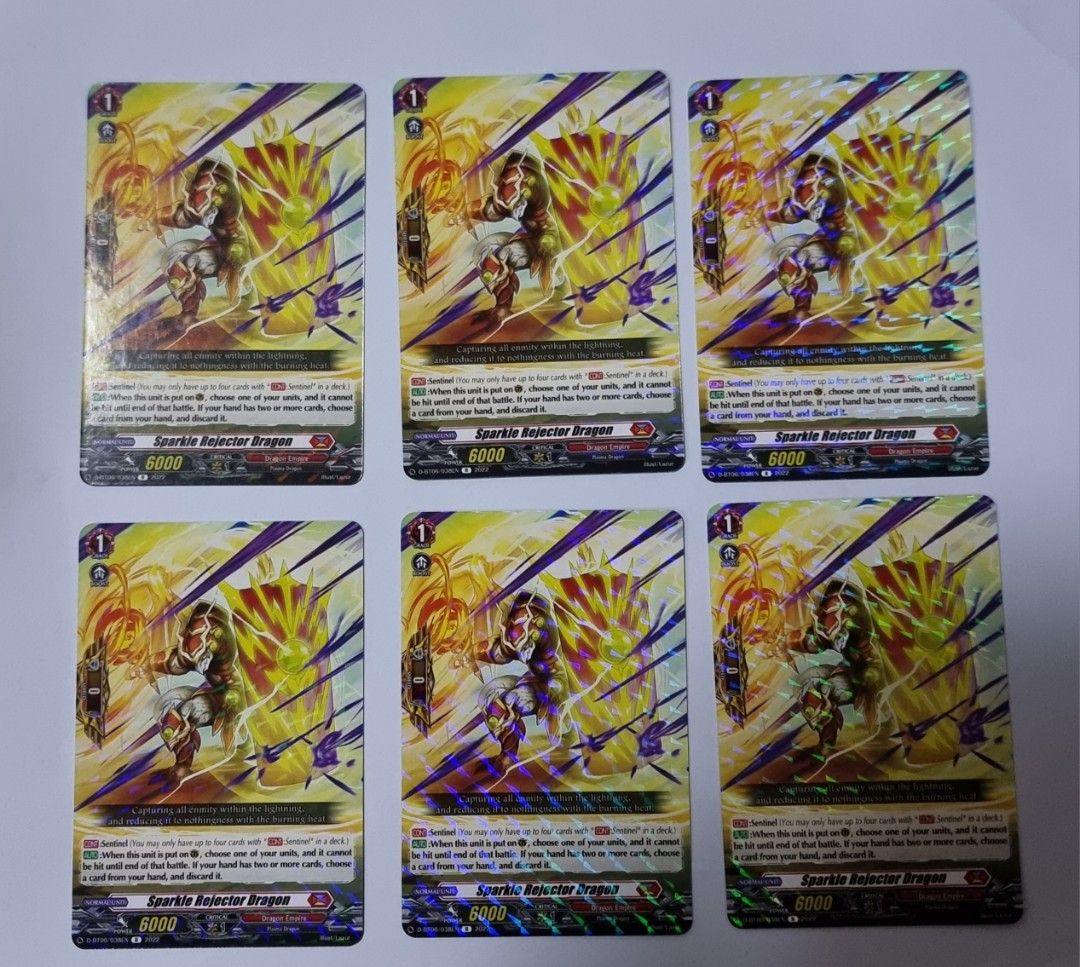 Vanguard PG/Perfect Guard Cards, Hobbies & Toys, Toys & Games on Carousell