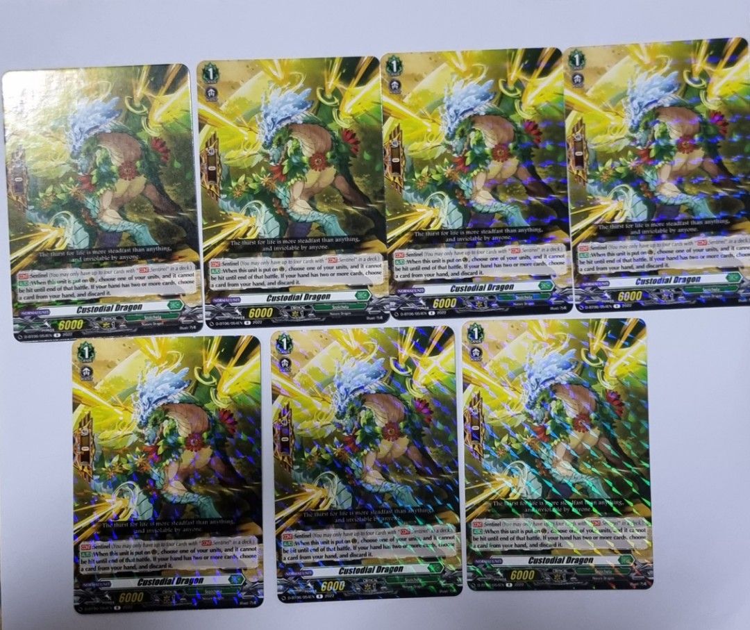 Vanguard PG/Perfect Guard Cards, Hobbies & Toys, Toys & Games on Carousell