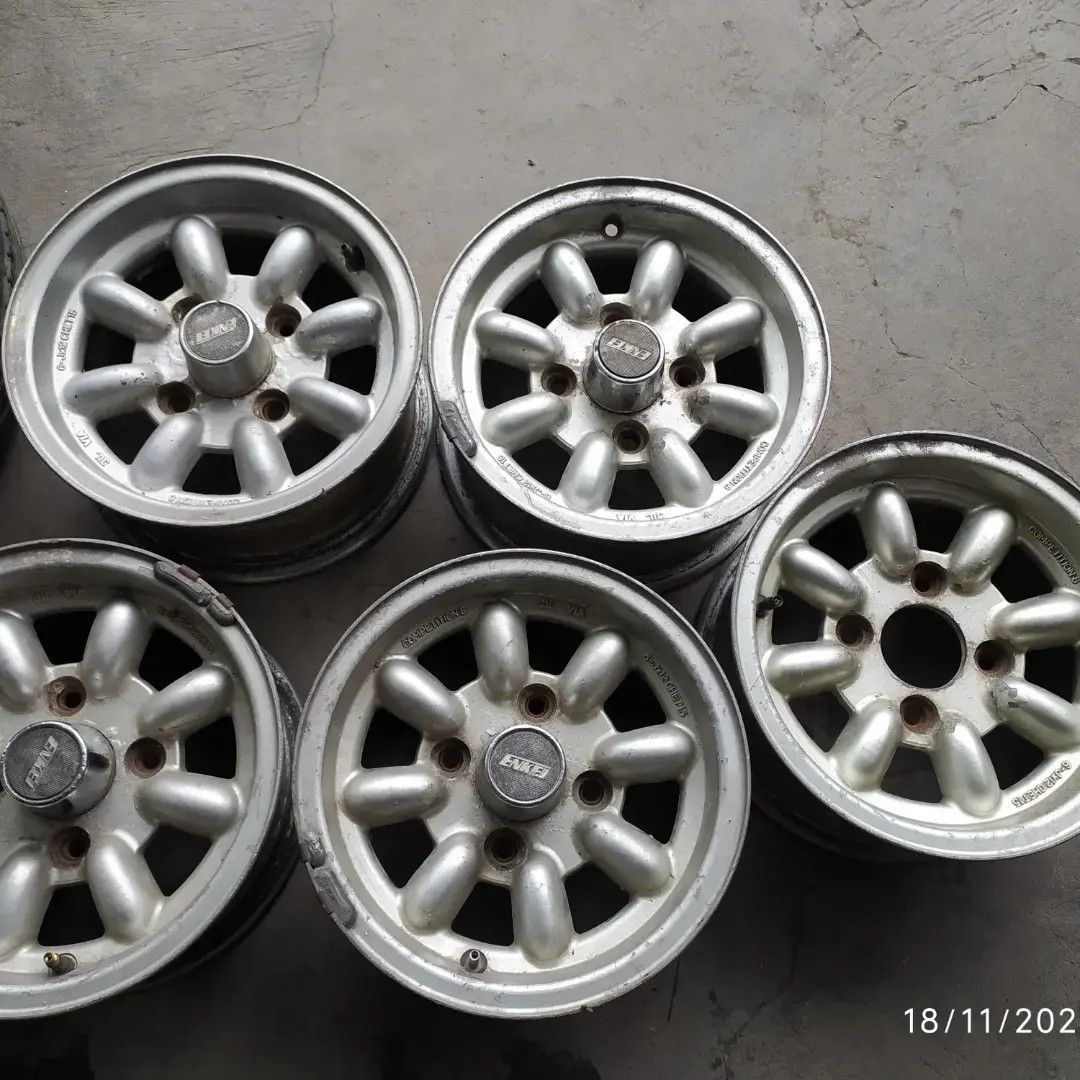 Velg original enkei competion 8 ring 12 pcd 4x114.3 Lobang 4 made in ...