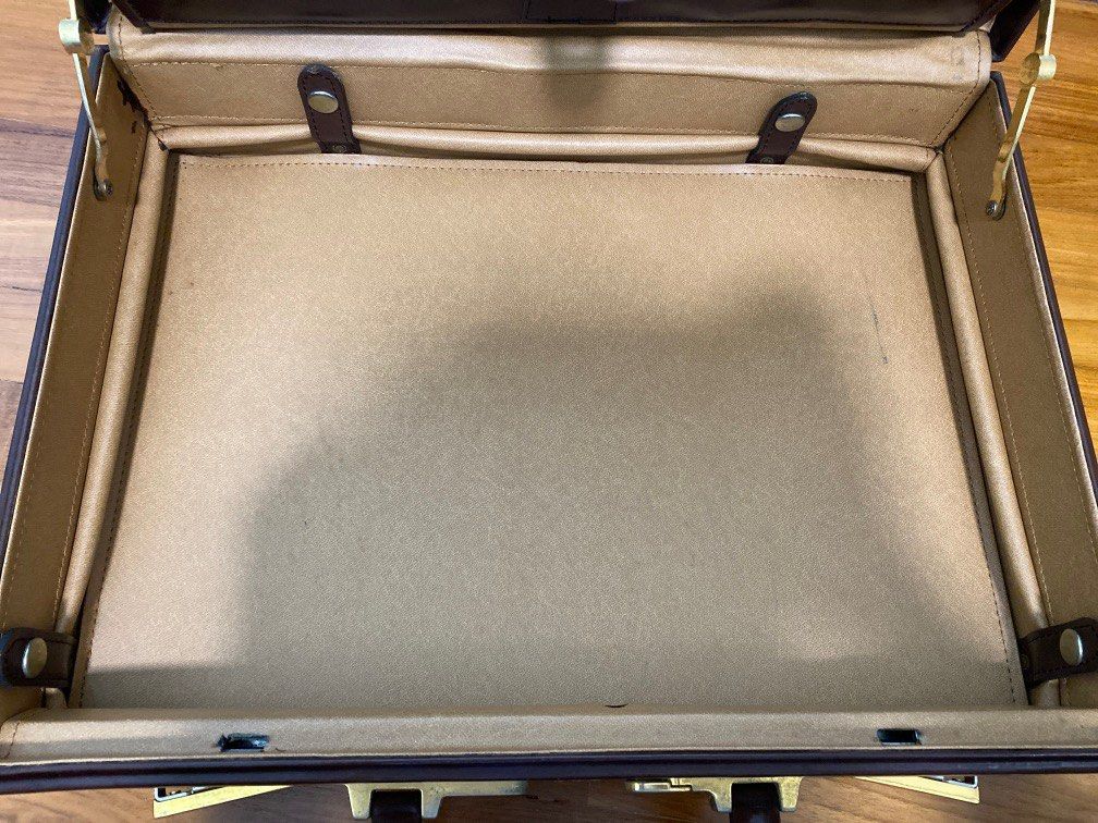 Vintage Liberty Brown Briefcase, Men's Fashion, Bags, Briefcases on ...