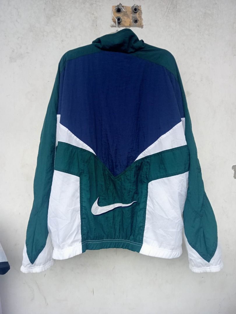 VINTAGE NIKE WINDBREAKER TRI TONE, Men's Fashion, Coats, Jackets and ...