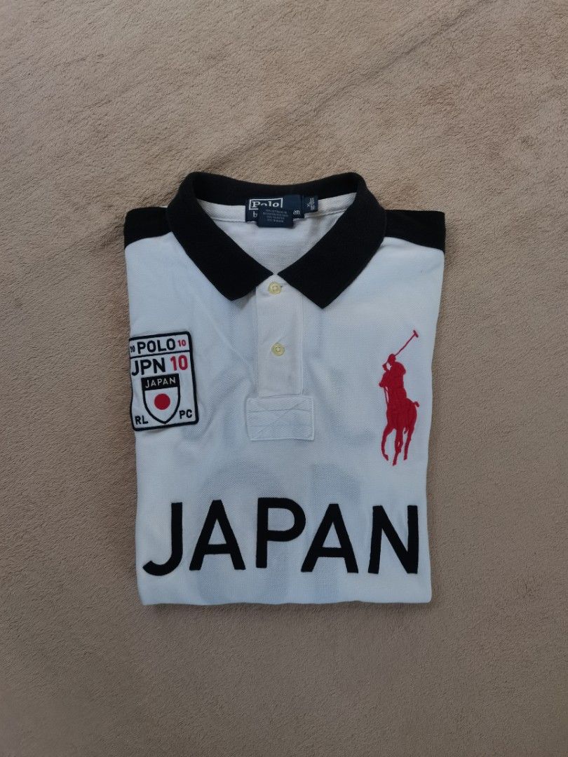 vintage ralph lauren japan polo shirt, Men's Fashion, Tops & Sets ...