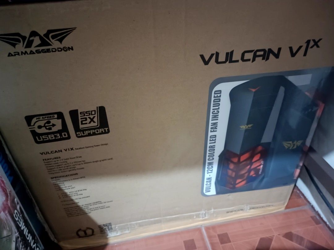 Vulcan vx1 PC case, Computers & Tech, Desktops on Carousell