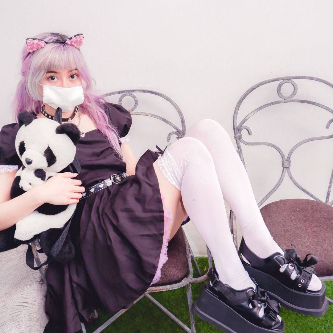 Wednesday Dolly Dress | Black Goth Gothic Lolita Dark Lace Alt ...