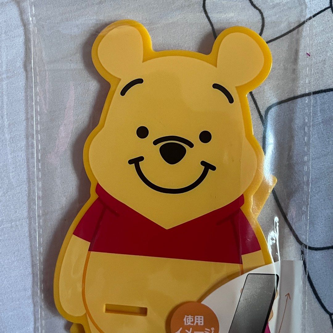 Winnie the Pooh Handphone Stand Cute Disney Smartphone, Hobbies & Toys ...