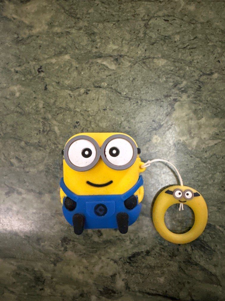 Wireless earpiece with Minion Bob design case, Mobile Phones & Gadgets ...