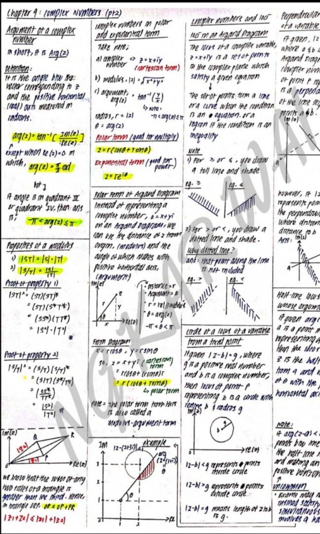 [WTS] MATHEMATICS (9709) A LEVELS WRITTEN NOTES, Hobbies & Toys, Books ...