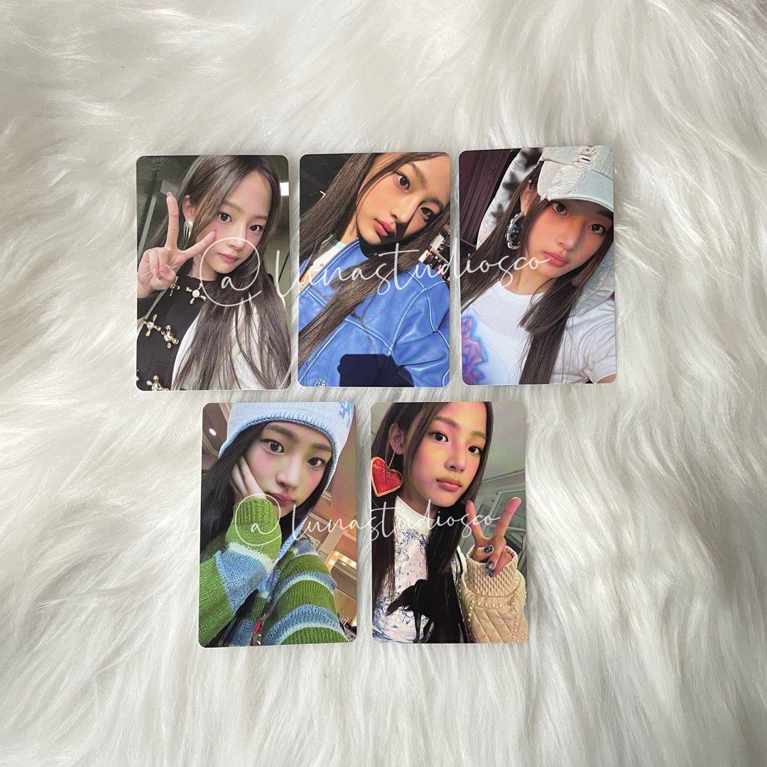 WTS NewJeans Minji Omg Album Weverse Photocards Nwjns Kpop Pcs Hanni Haerin Danielle Hyein ...
