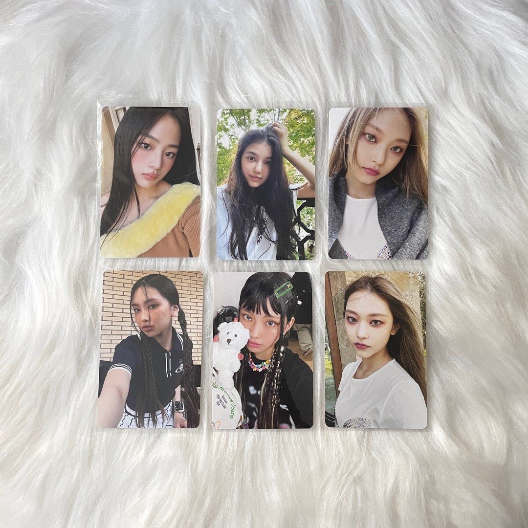 WTS NewJeans Minji Omg Album Weverse Photocards Nwjns Kpop Pcs Hanni Haerin Danielle Hyein ...