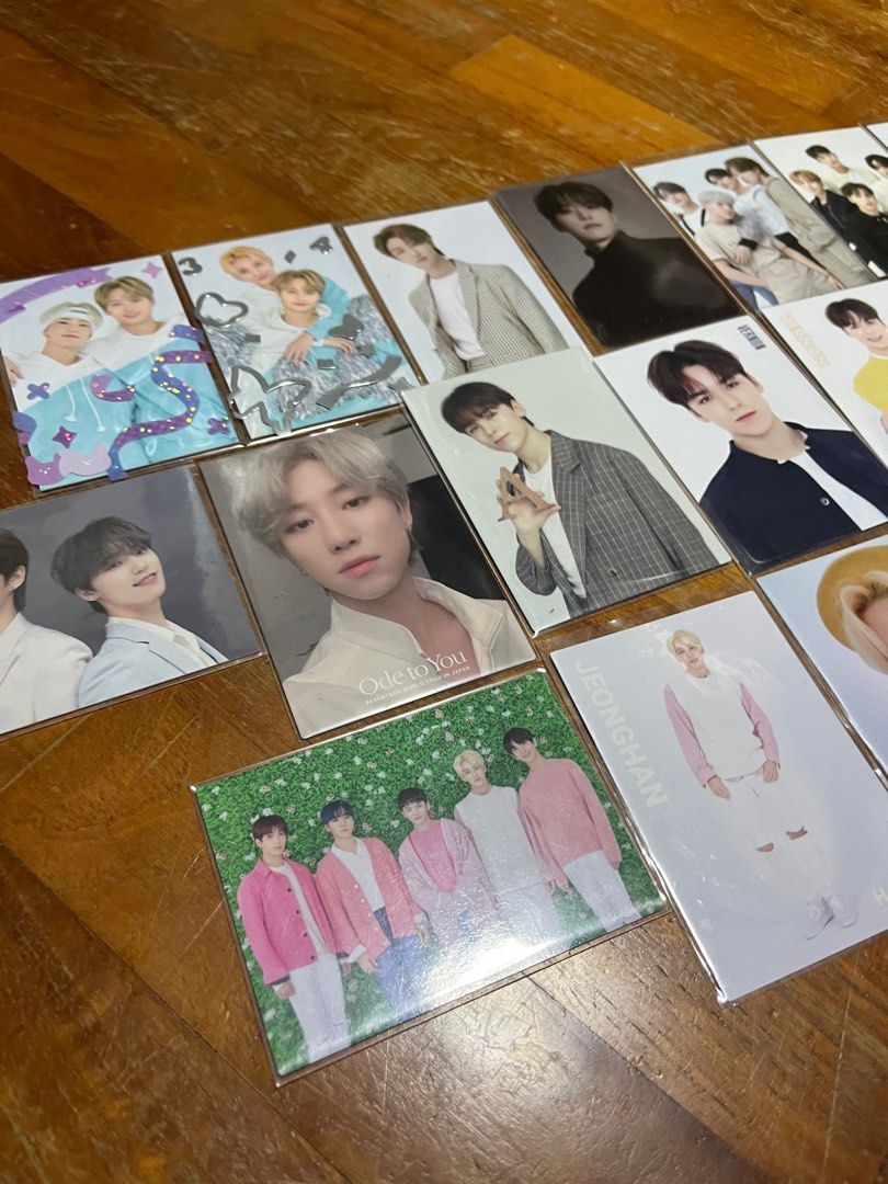 [WTS] seventeen svt assorted trading cards, Hobbies & Toys, Memorabilia & Collectibles, K-Wave ...