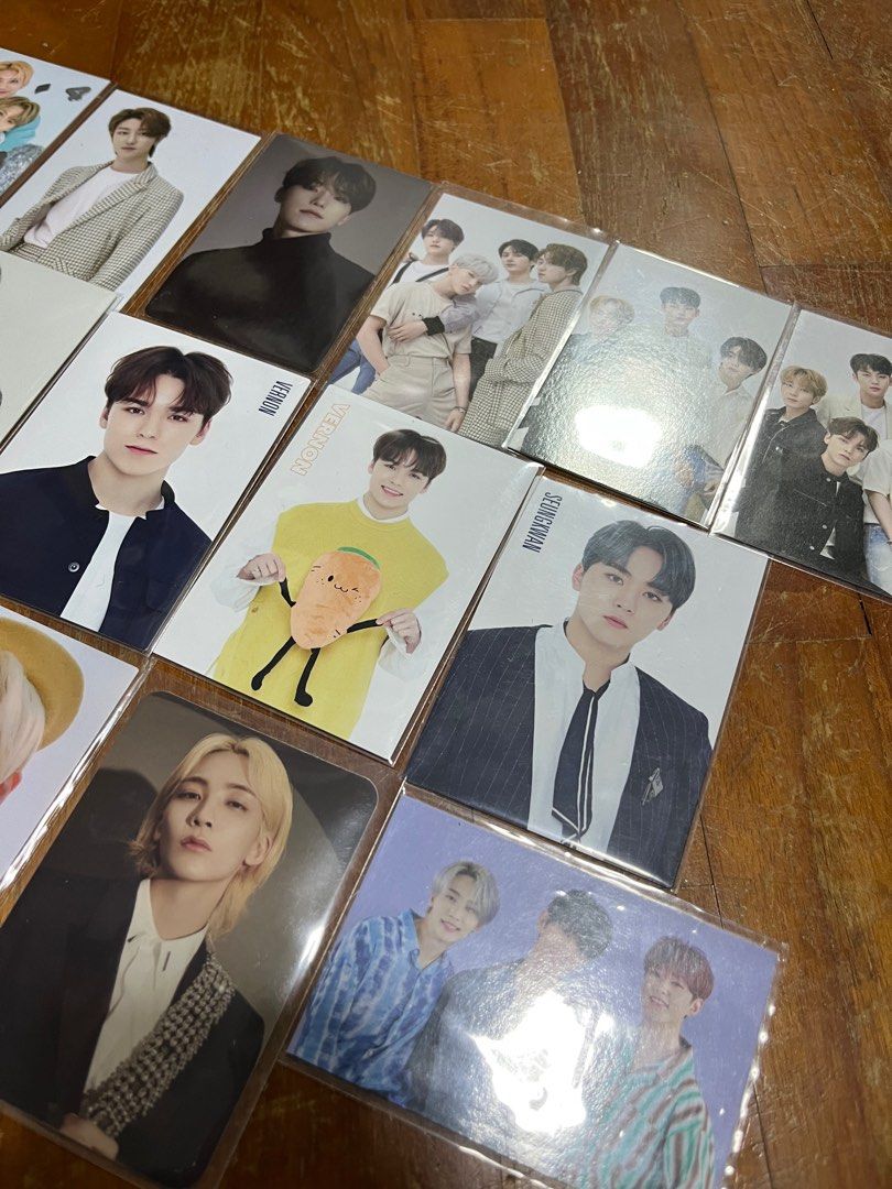 [WTS] seventeen svt assorted trading cards, Hobbies & Toys, Memorabilia ...