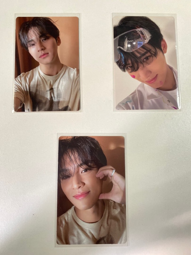 wts seventeen svt mingyu face the sun fts carat ver photocard pc ...