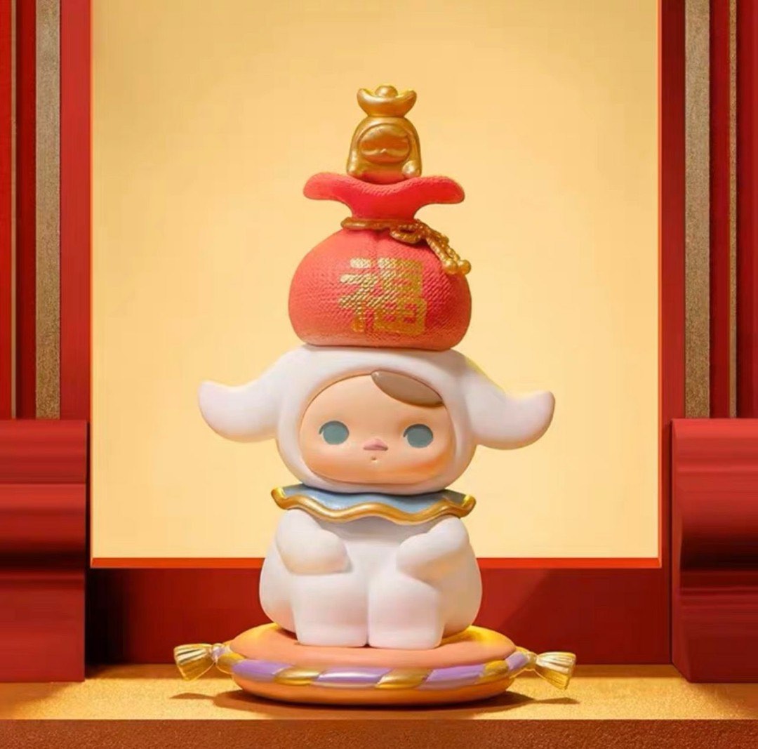 WTT Popmart Three Two One Rabbit Year BEST OF LUCK, Hobbies & Toys ...