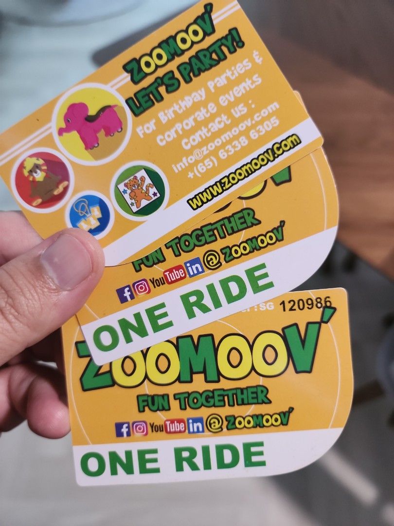 Zoomoov Ride Cards, Hobbies & Toys, Toys & Games on Carousell