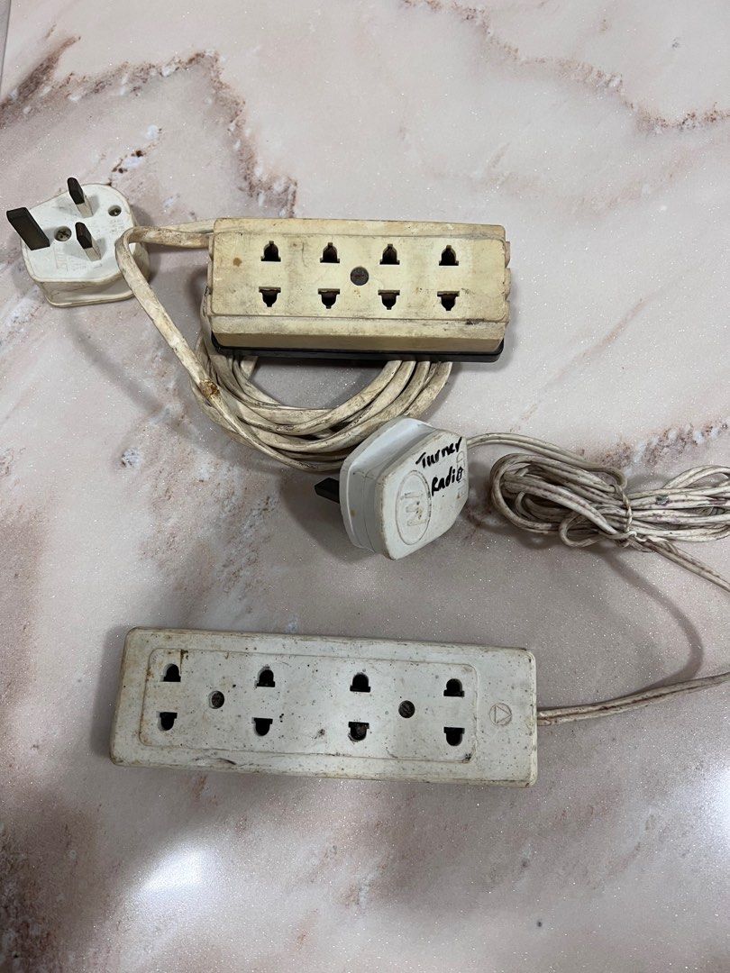 2 pins socket extension, TV & Home Appliances, Electrical, Adaptors ...