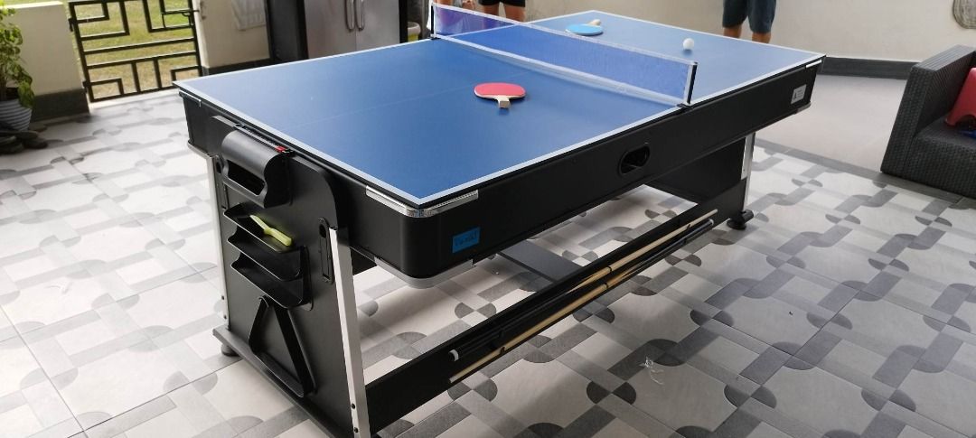 4x7 4in1 multi game table, Sports Equipment, Sports & Games, Billiards ...
