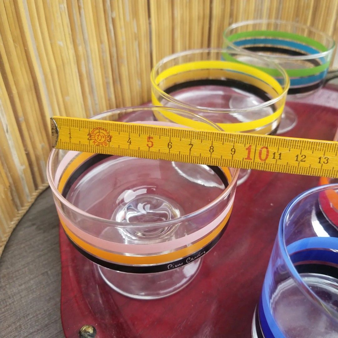 6pcs Pierre Cardin Glasswares, Furniture & Home Living, Kitchenware ...