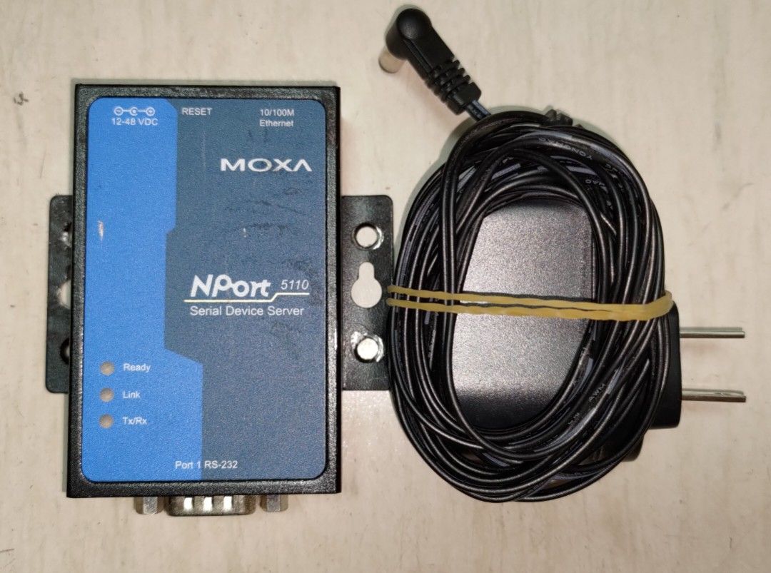 = MOXA NPort 5110 =, 電腦及科技產品, 電腦周邊產品, Wifi及上網相關產品在旋轉拍賣