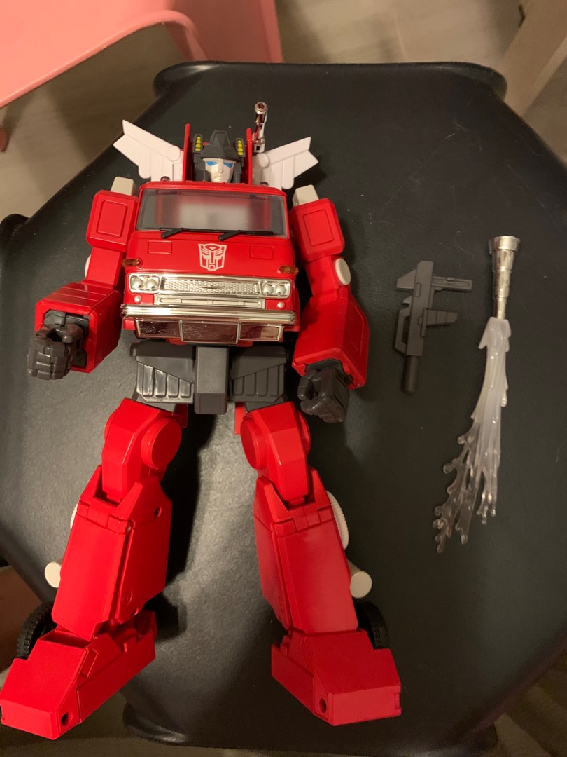 變形金剛 MP33 Inferno + MP 14+ Red Alert, 興趣及遊戲, 玩具 & 遊戲類 - Carousell