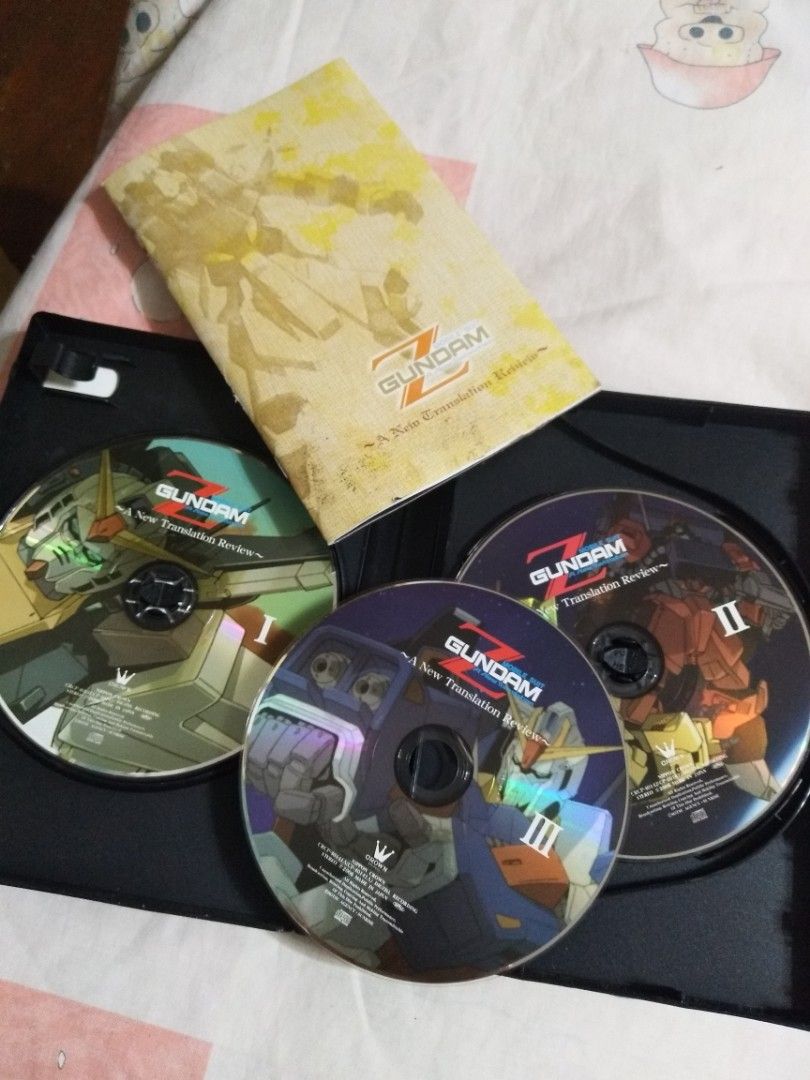 日版 Z GUNDAM 機動戰士高達 動畫原聲 OST 3 CD 齊件 2006, 興趣及遊戲, 音樂樂器 & 配件, 音樂與媒體 - CD 及 DVD - Carousell