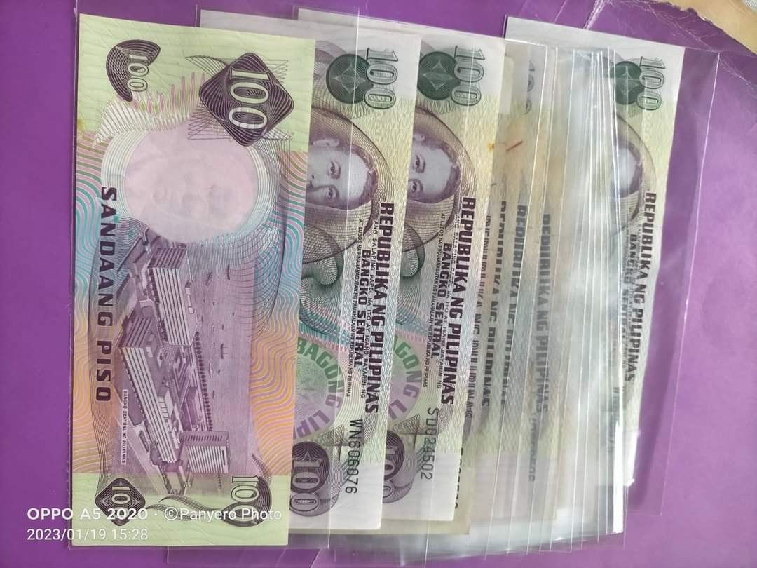 ABL 100 PESOS UNCIRCULATED, Hobbies & Toys, Memorabilia & Collectibles ...
