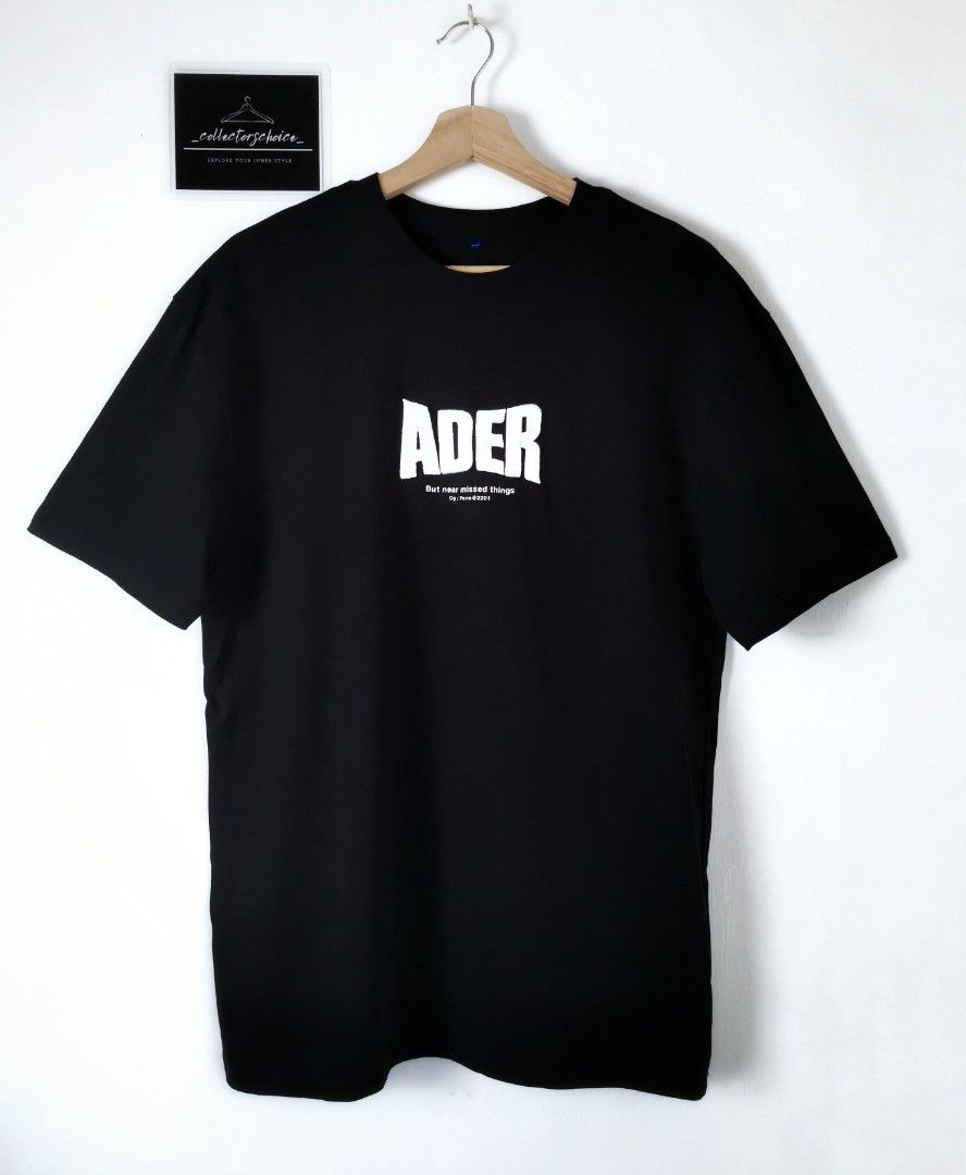 Ader Error Embroidered Logo T-Shirt, Luxury, Apparel on Carousell