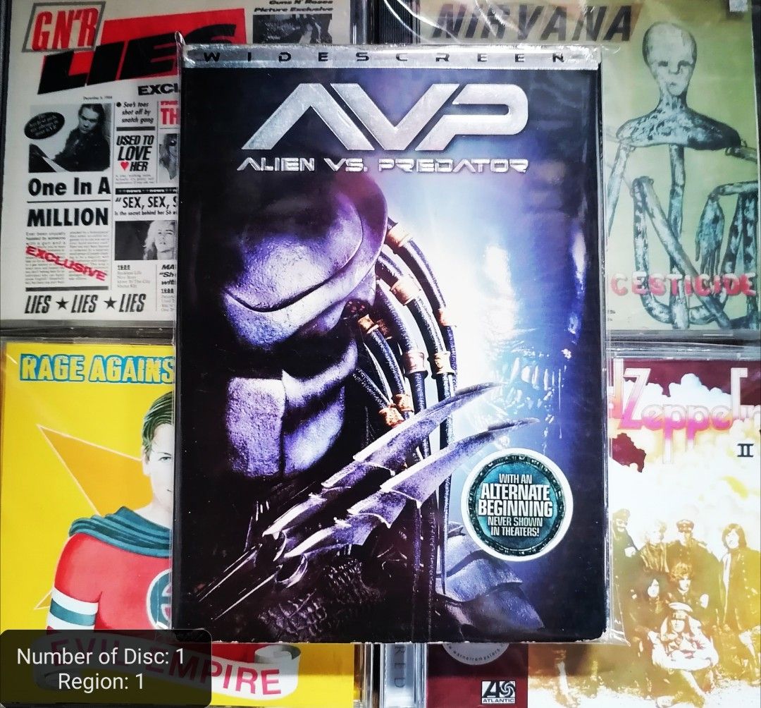 Alien Vs. Predator DVD AVP DVD Movie Original DVD Movies DVDs Movie For ...