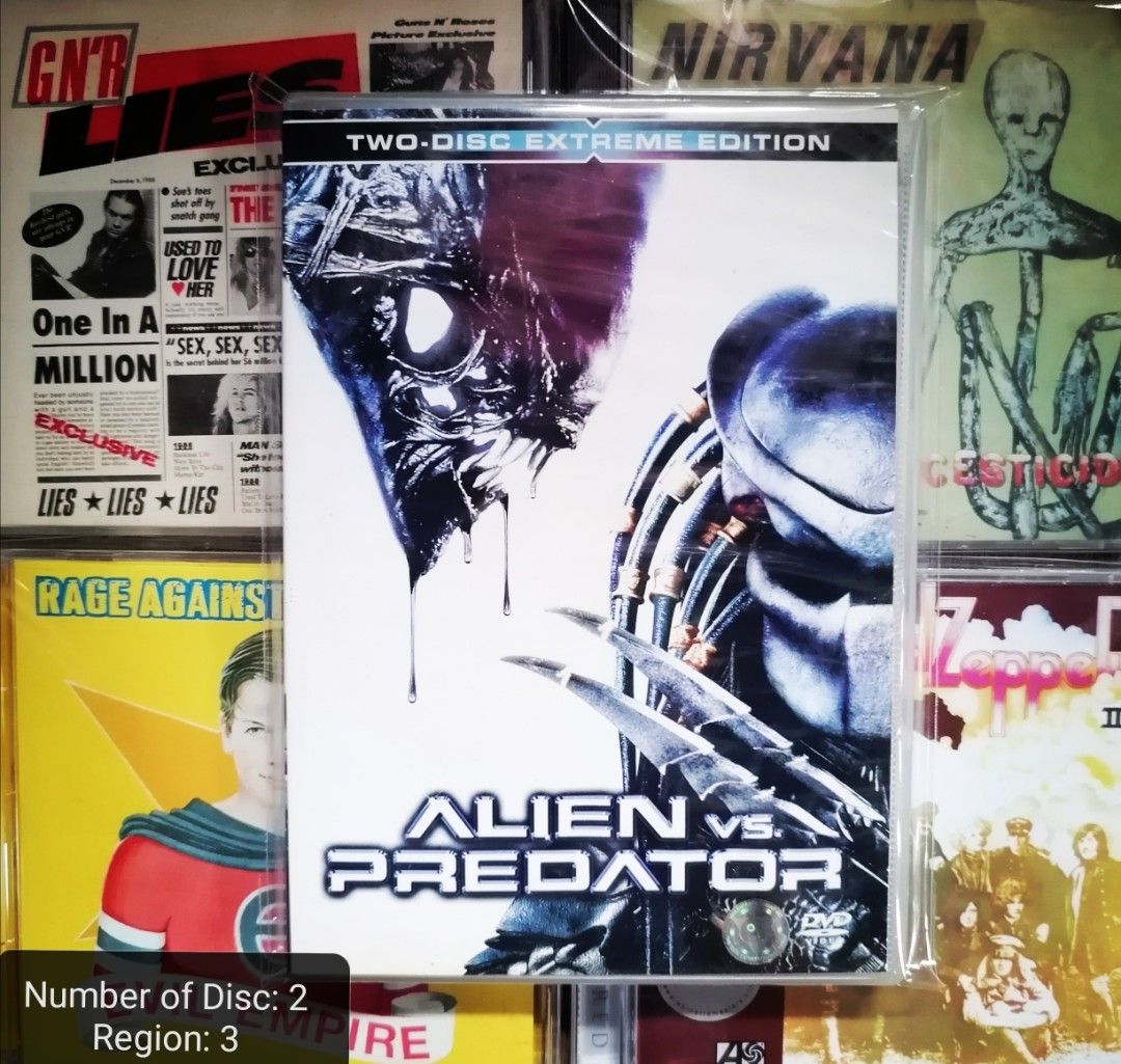 Alien Vs. Predator DVD AVP DVD Movie Original DVD Movies DVDs Movie For ...