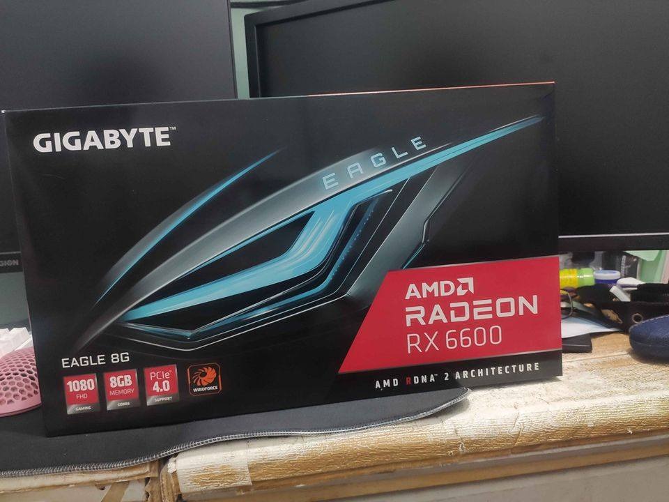 AMD Gigabyte RX 6600 Eagle 8GB GDDR6 (3xFans), Computers & Tech, Parts & Accessories, Computer ...