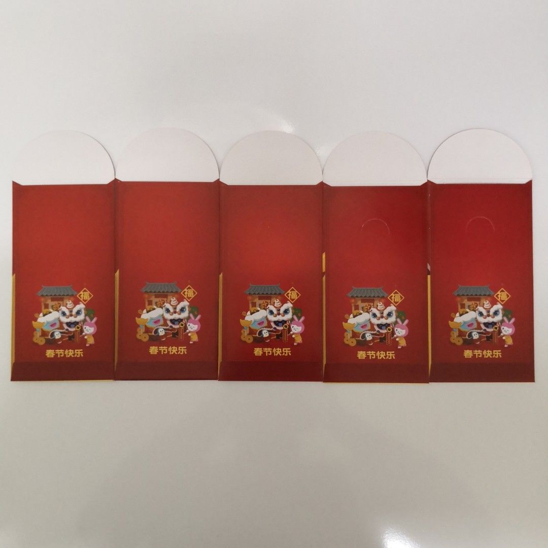 Ang Pow Packets - 2023 VIVO set of 5 design, Hobbies & Toys, Stationery ...
