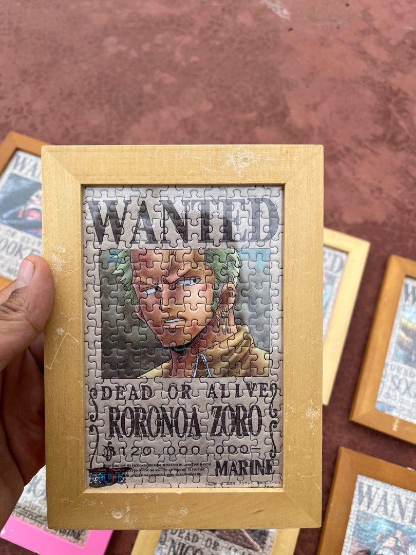 ANIME ONE PIECE PUZZLE WANTED, Hobbies & Toys, Toys & Games on Carousell