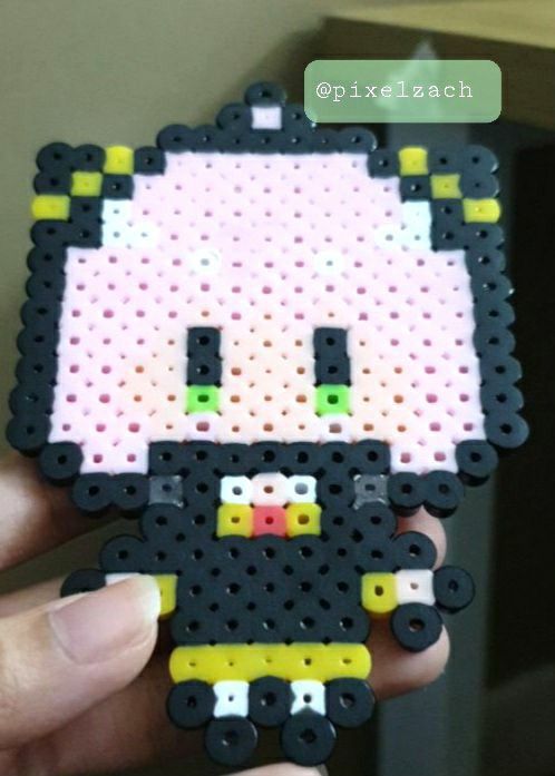 Anya Forger perler beads, Hobbies & Toys, Stationery & Craft, Handmade ...