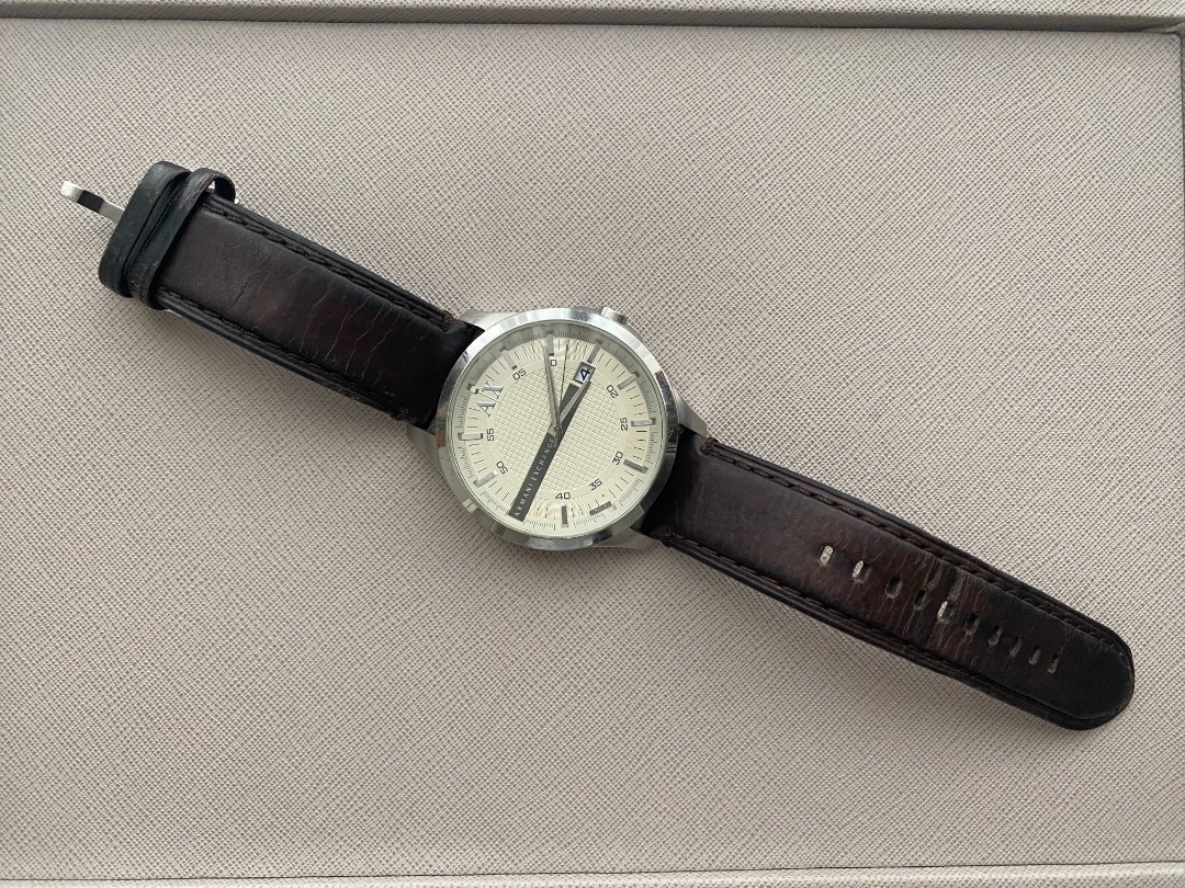 Armani Exchange Ax 2100, Luxury, Watches on Carousell