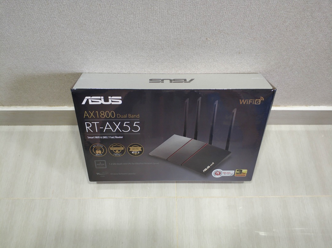Asus RT-AX55 Router, Computers & Tech, Parts & Accessories, Networking ...