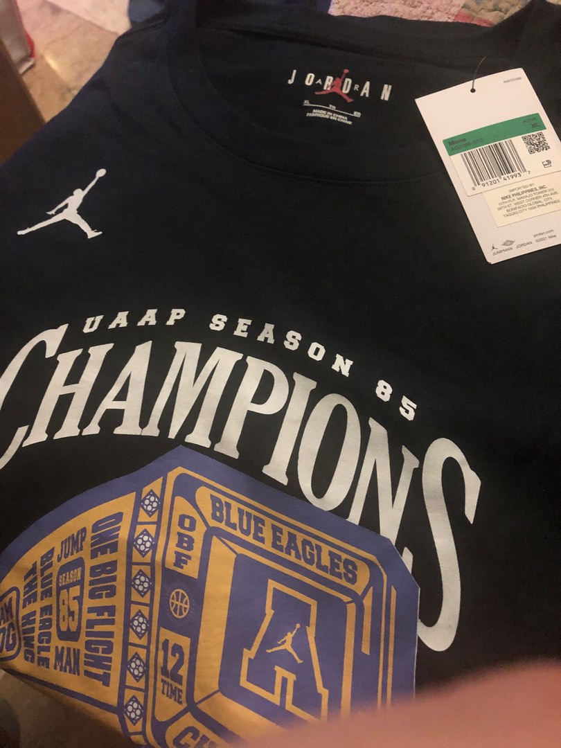 Ateneo Jordan championship shirt season 85, Men's Fashion, Activewear ...