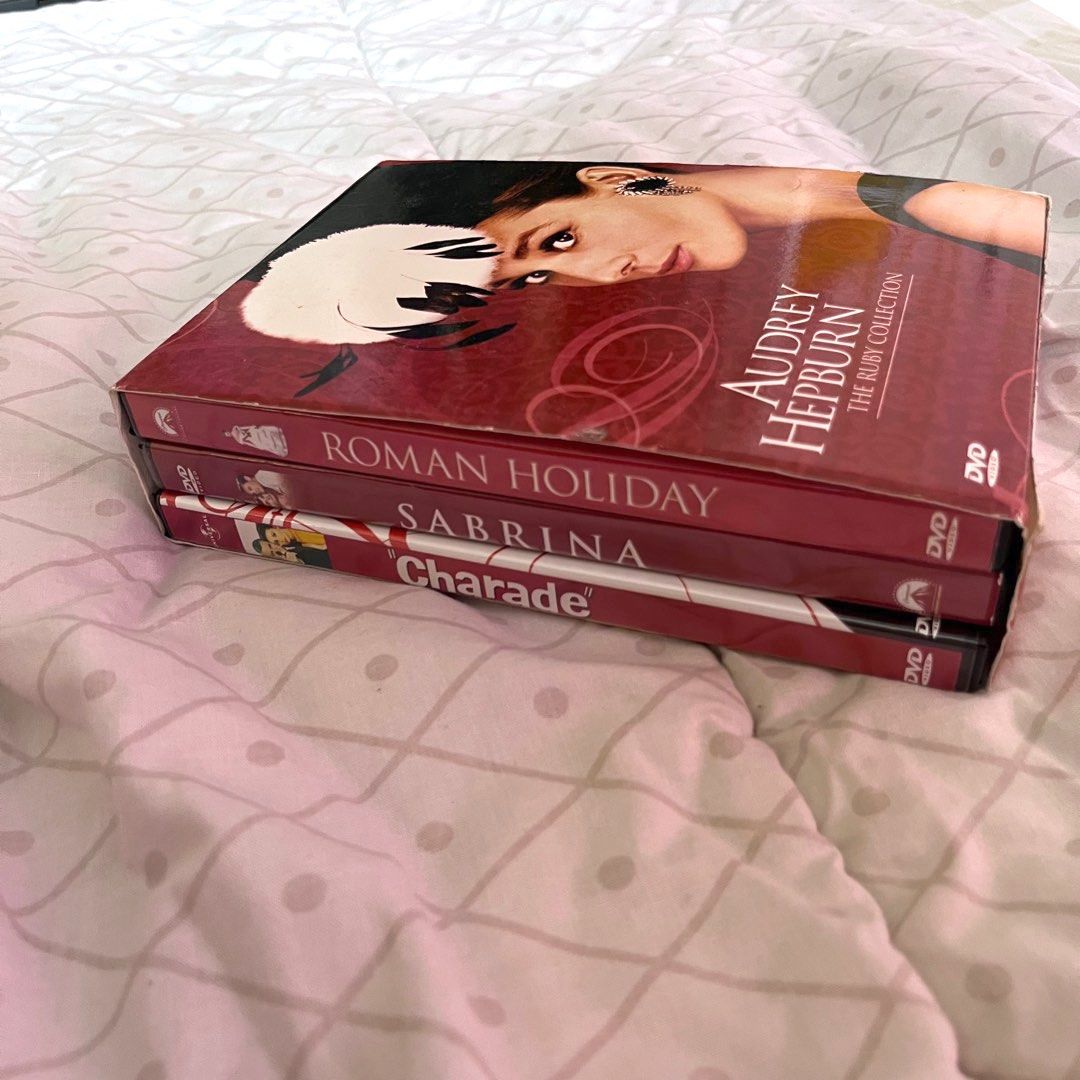 Audrey Hepburn DVDs (Roman Holiday & Charade), Hobbies & Toys, Music ...